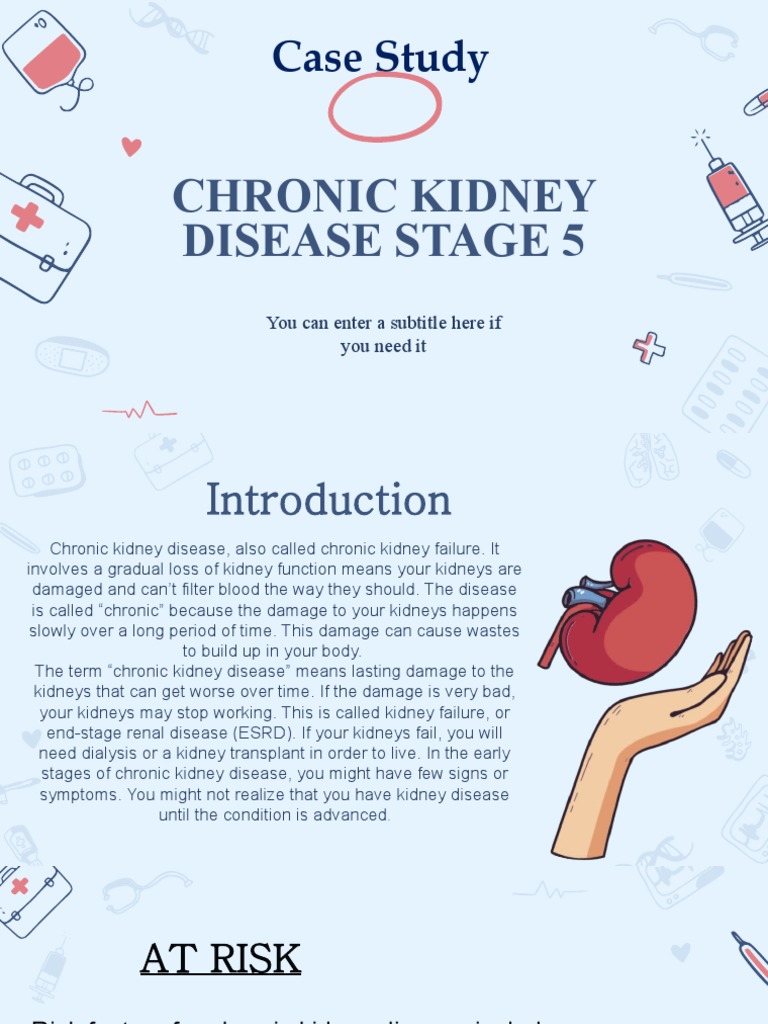 CKD Case Study | PDF | Chronic Kidney Disease | Clinical Medicine