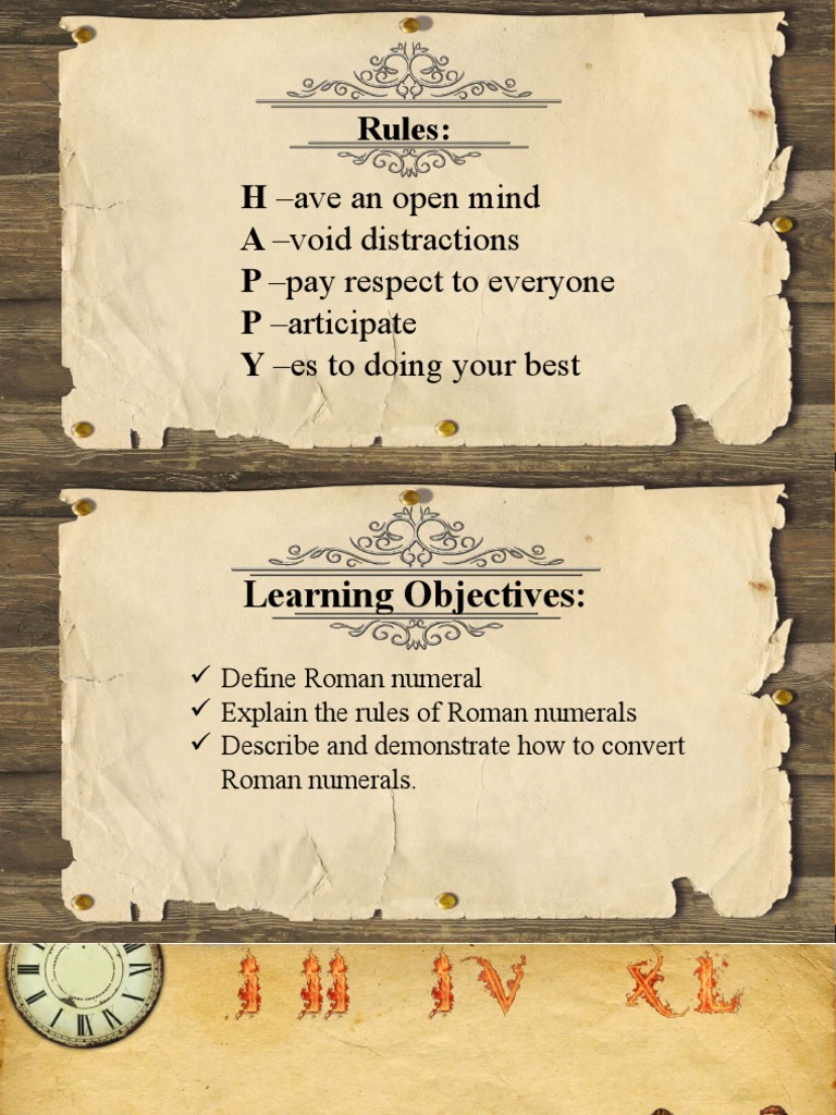 Reporting Roman Numeral | PDF | Writing | Linguistics