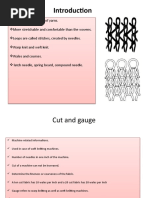 Knitted Fabric Structures | PDF | Knitting | Textiles