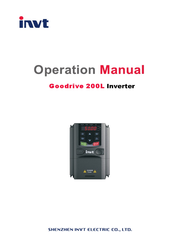 Industrial Inverter User Guide | PDF | Power Inverter | Power Supply