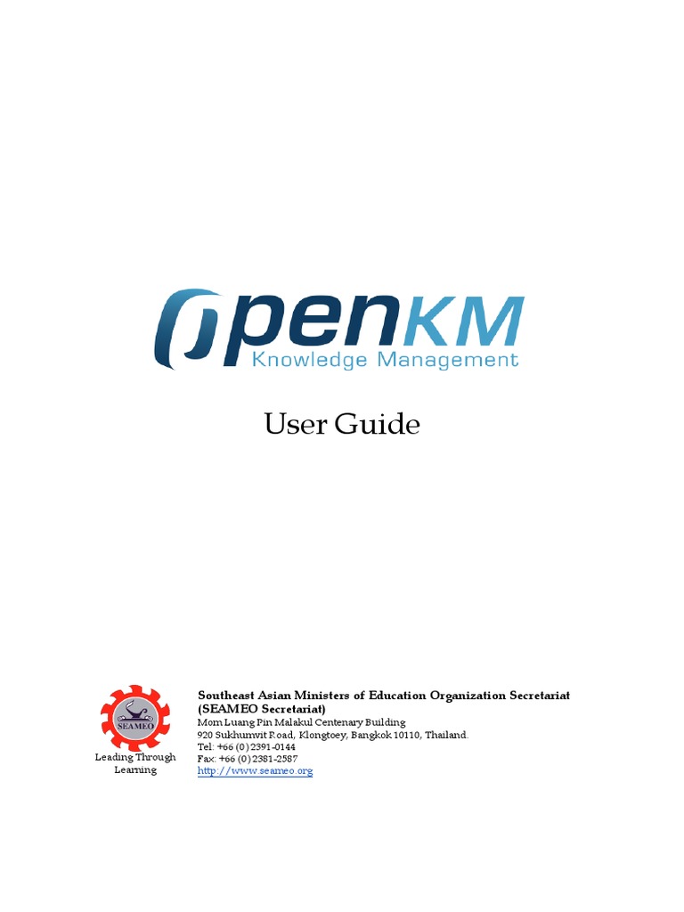 OpenKM User Guide | PDF | Internet Forum | Icon (Computing)