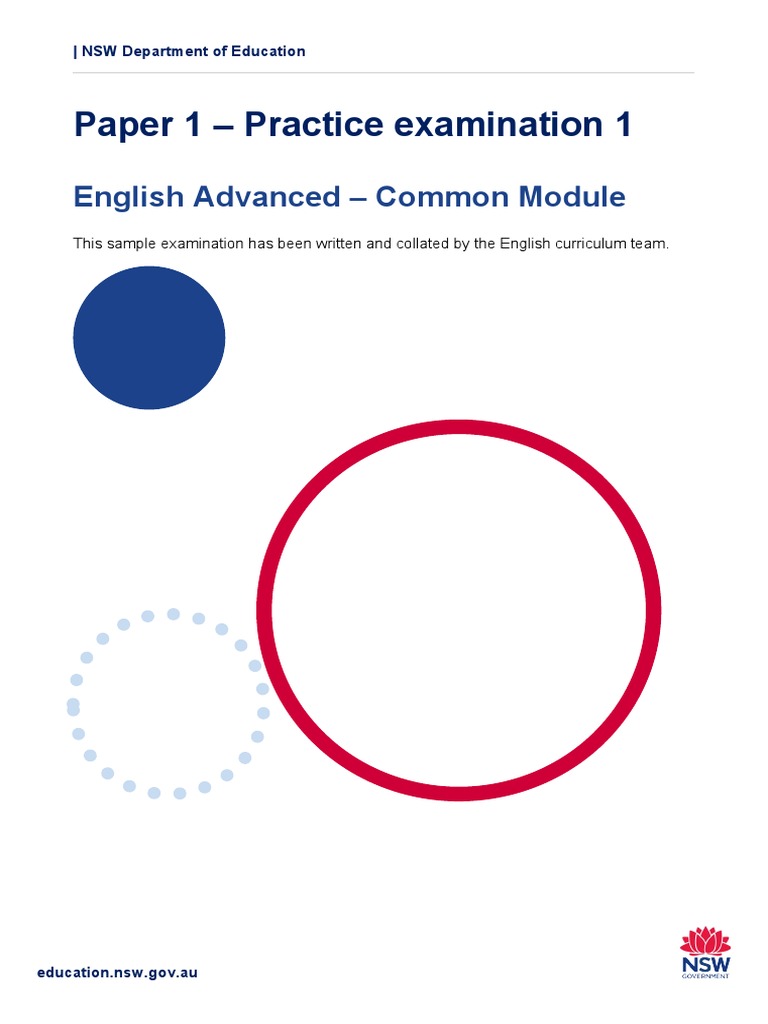 English Advanced Practice Exam 1 Paper 1 | PDF | Copyright | Jane Austen