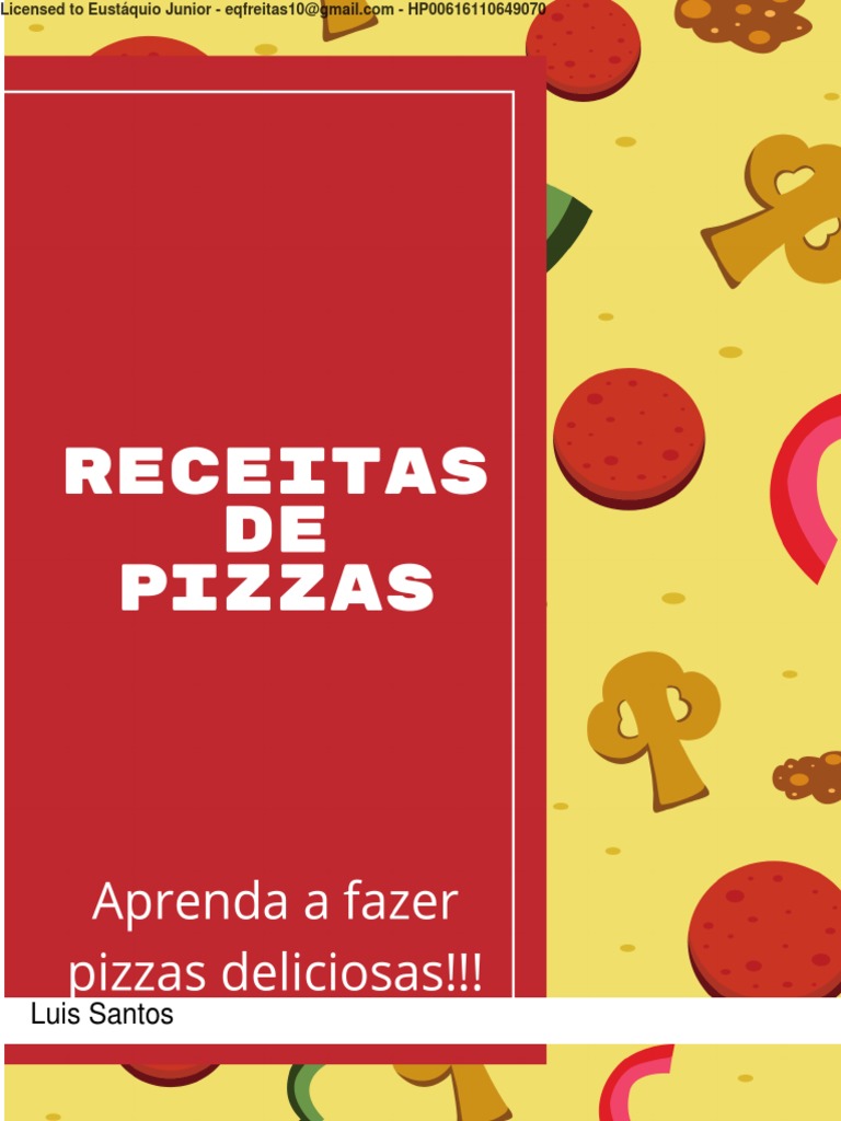 Receitas Variadas de Pizzas e Massas | PDF | Pães | Massa