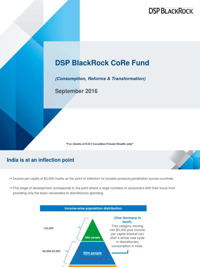 Presentation - DSP BlackRock CoRe Fund | PDF | Gross Domestic Product ...
