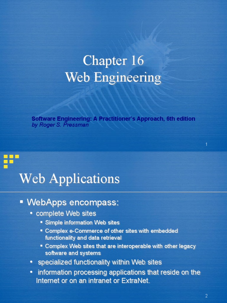 WebE Chapter 16 | PDF | Web Application | World Wide Web