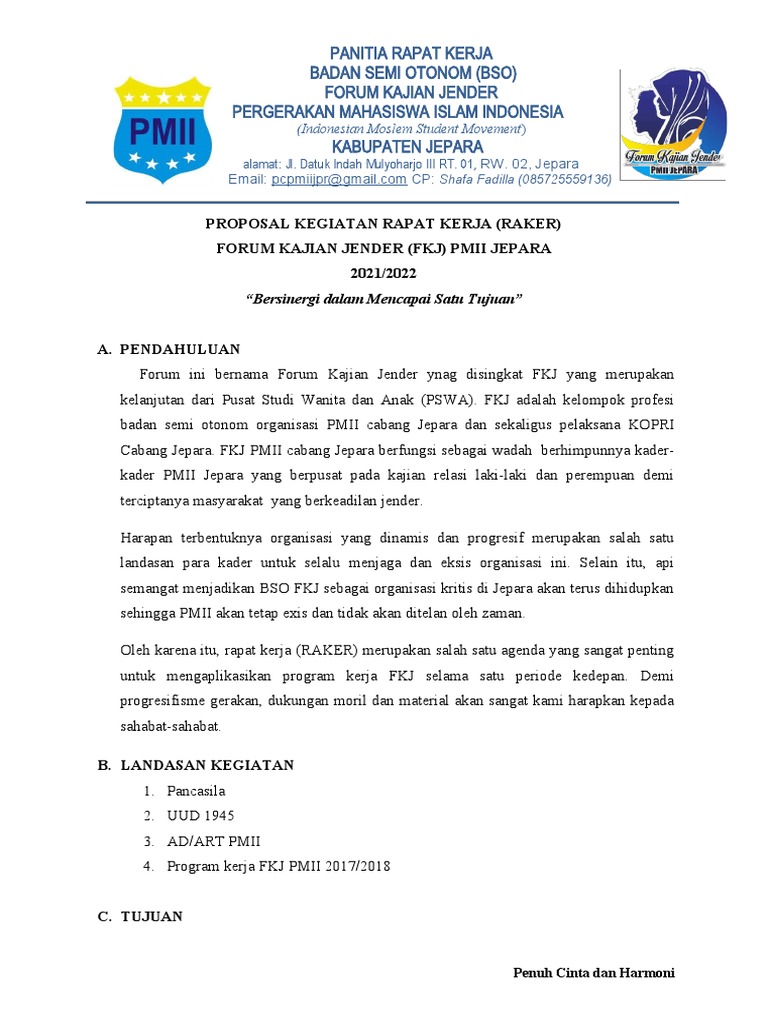 PROPOSAL - RAKER Fiks | PDF