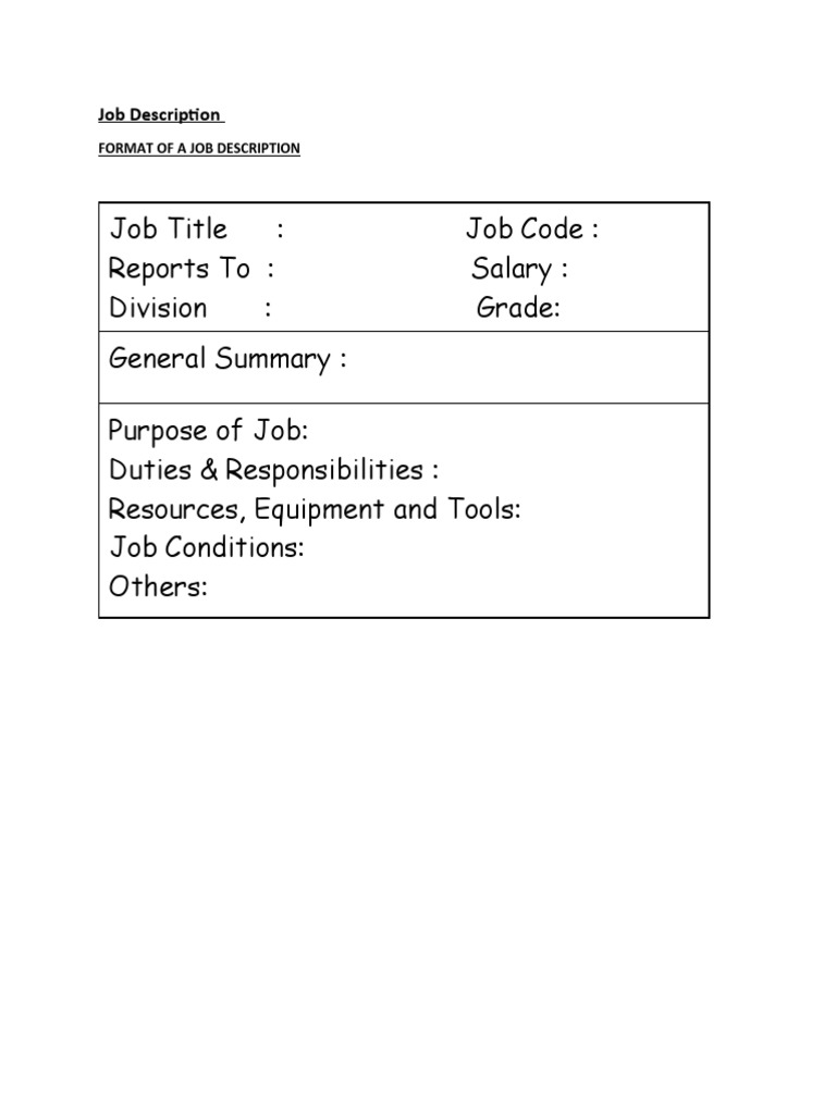 Sample of A JD & JS | PDF