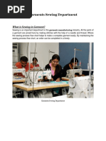 Process Flow Chart of Shirt Manufacturing | PDF | Shirt | Embroidery