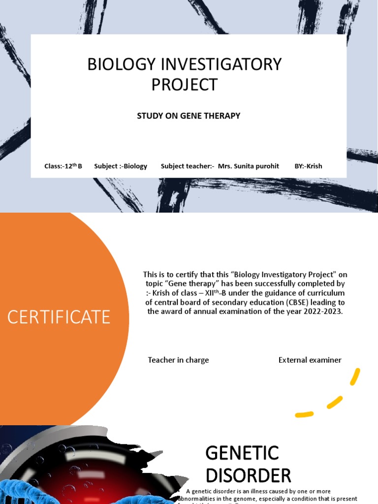 Gene PPT Rough | PDF | Viral Vector | Gene Therapy