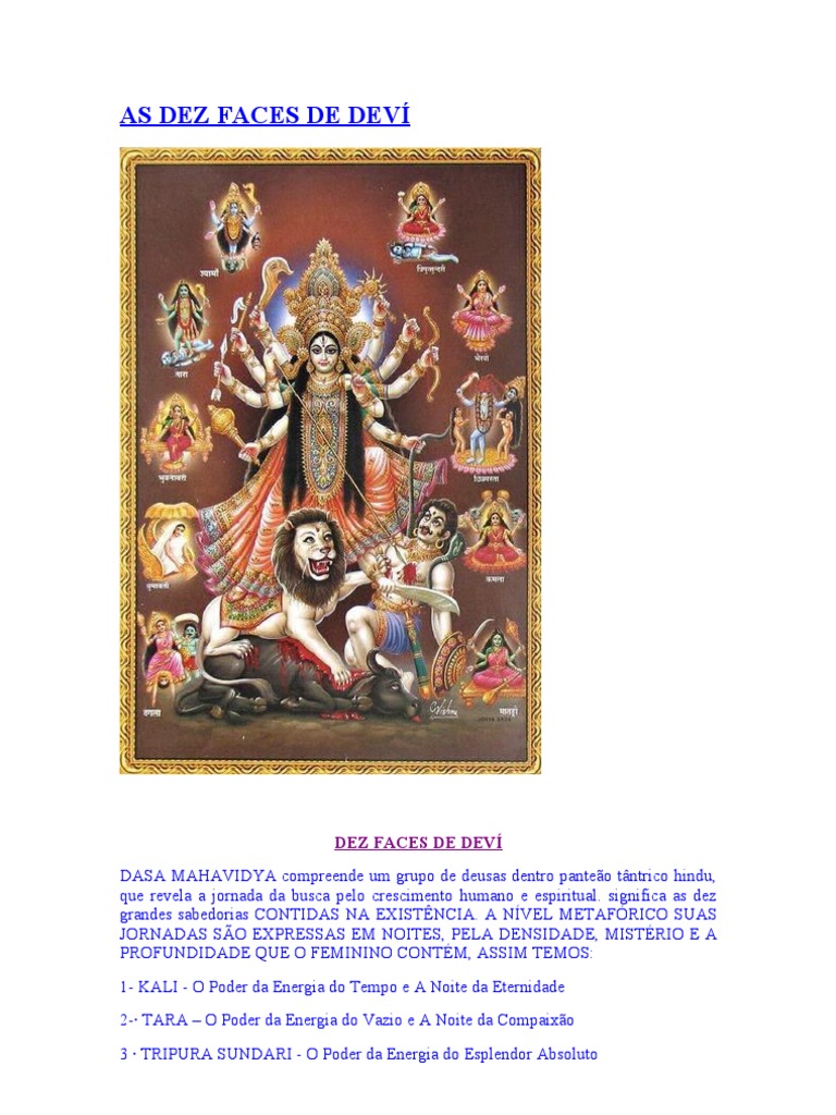 As Dez Faces de Deví | PDF