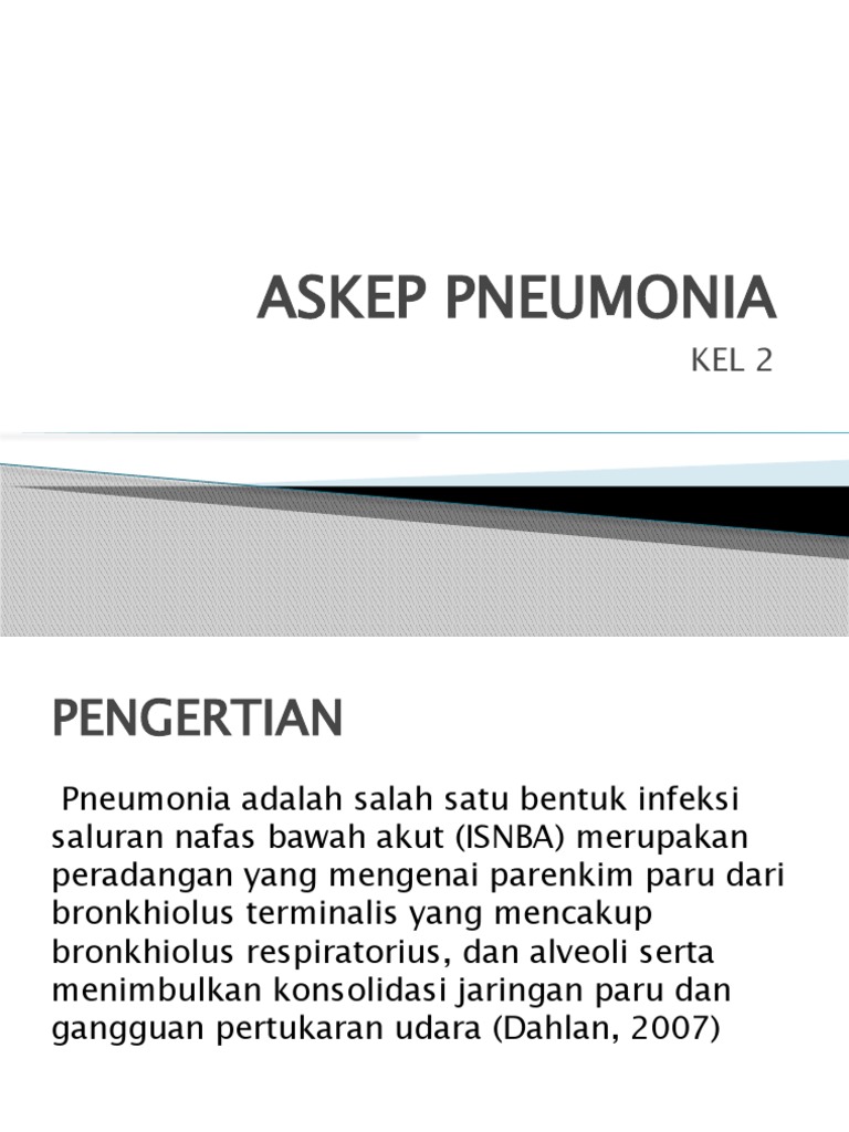Pneumonia | PDF