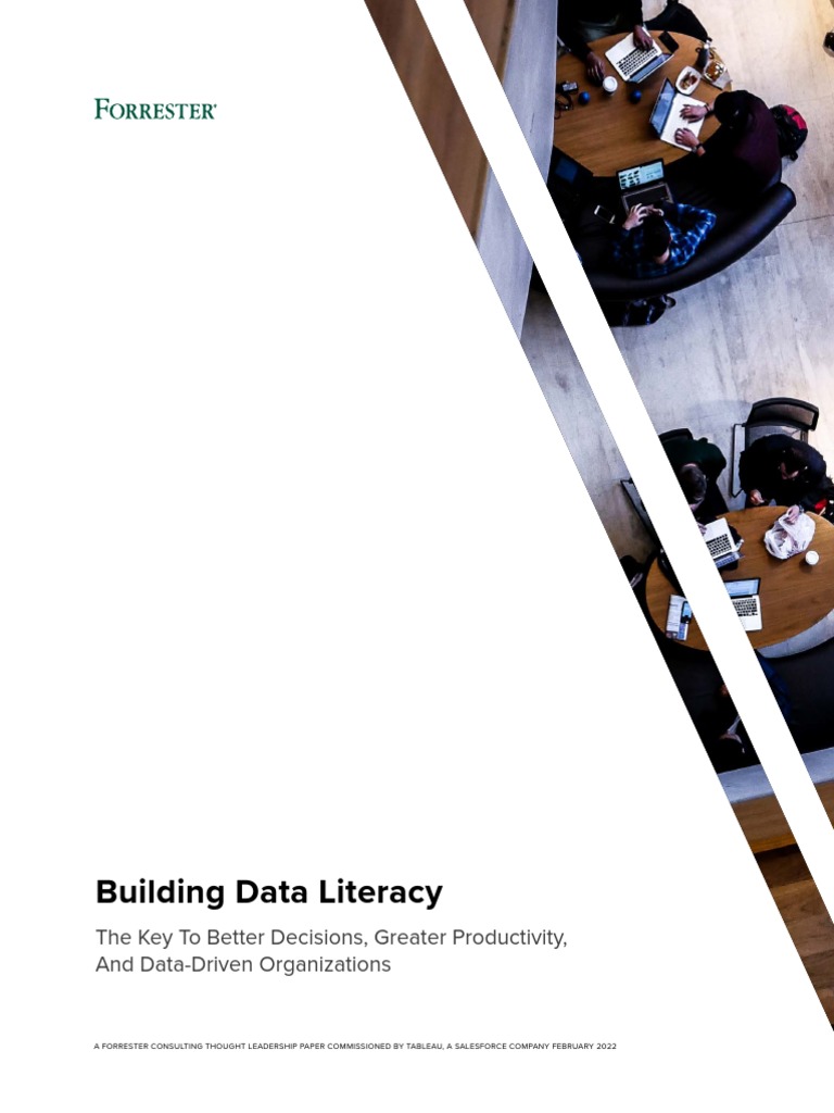 Forrester Building Data Literacy Tableau Mar2022 | PDF | Employee ...