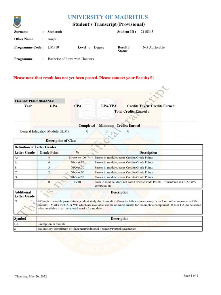 Transcript | PDF | Academia