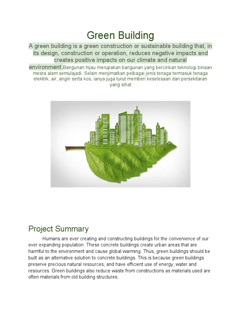 Green Building School Project 2020 | PDF | Green Building | Water