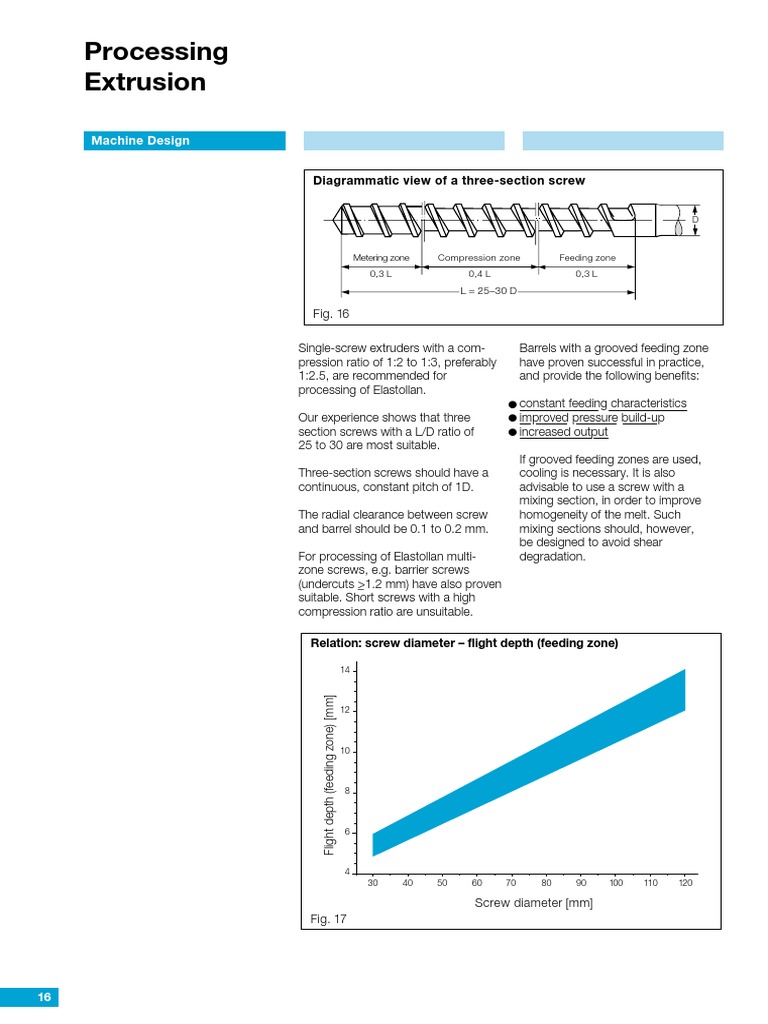 Elastollan Processing En-Extrusion | PDF | Extrusion | Secondary Sector Of The Economy