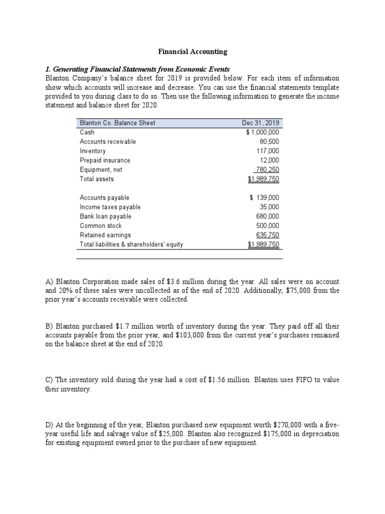 Accounting Mock Exam | PDF | Balance Sheet | Bonds (Finance)