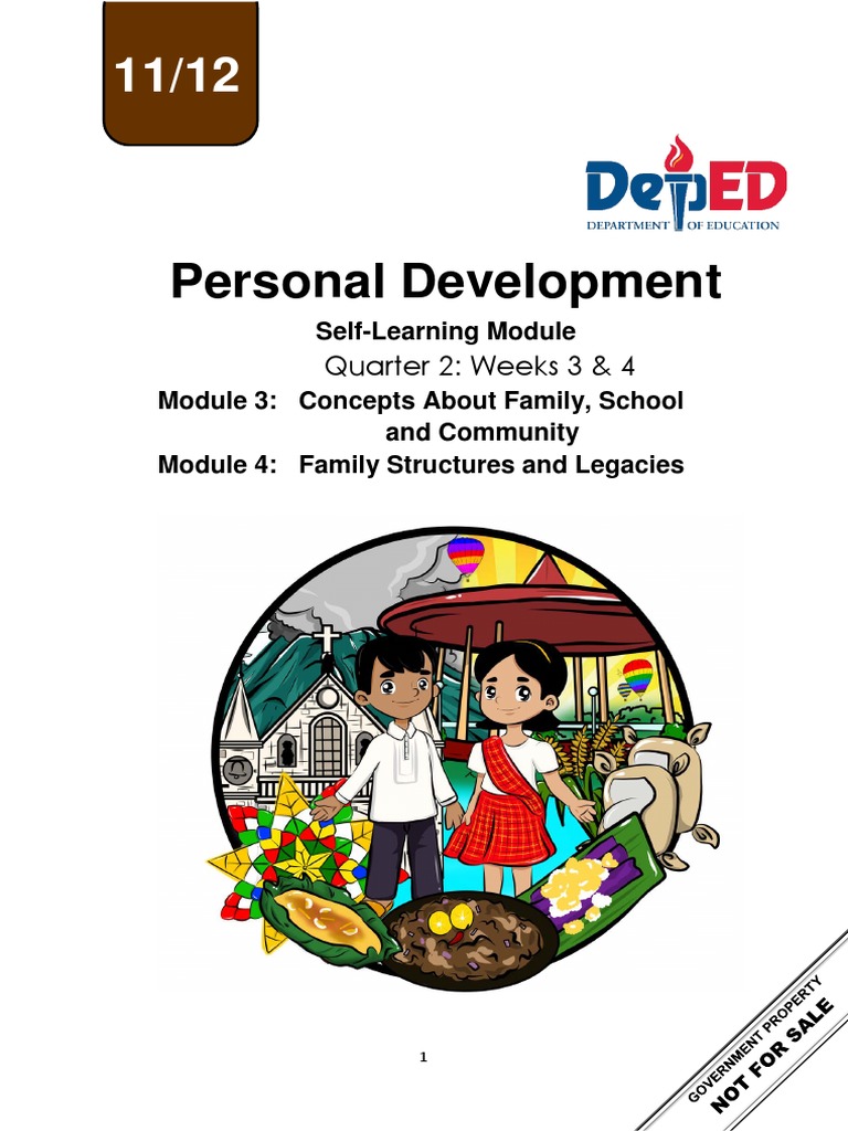 PerDev Modules 34 Q2W3 4 16pages | PDF | Family | Learning