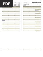 2023 Julian Calendar 01 | PDF | Easter | Observances
