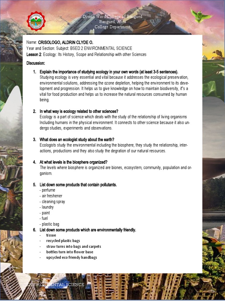 Aldrin Lesson 2 | PDF | Wellness | Technology & Engineering