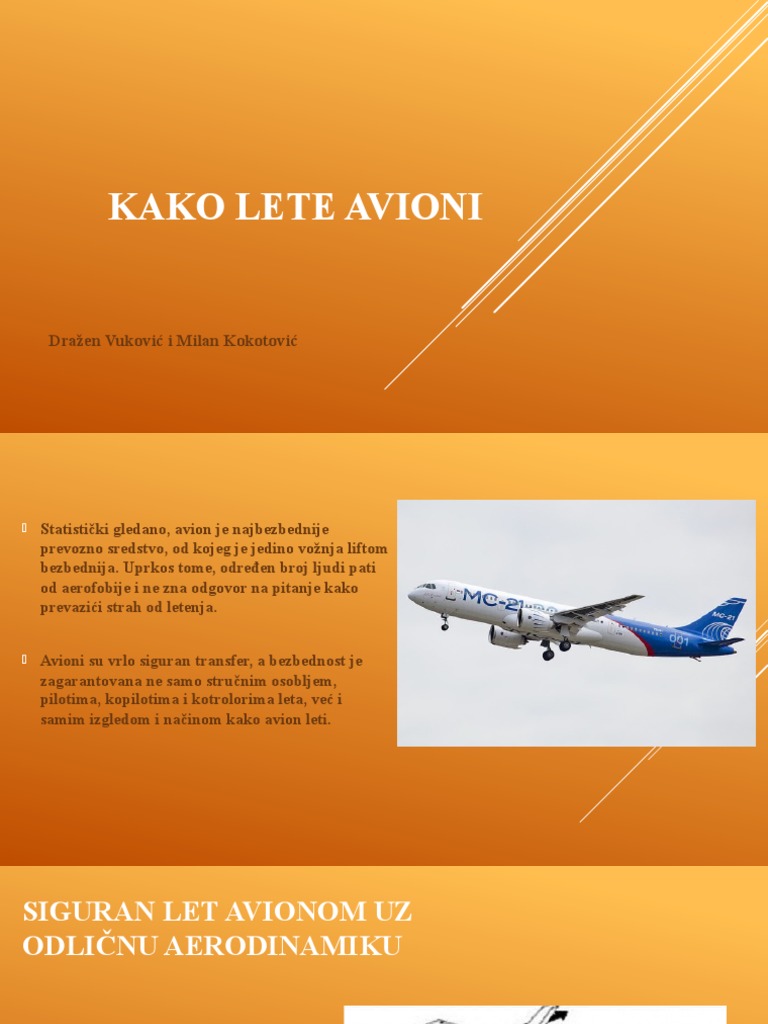 Kako Lete Avioni | PDF