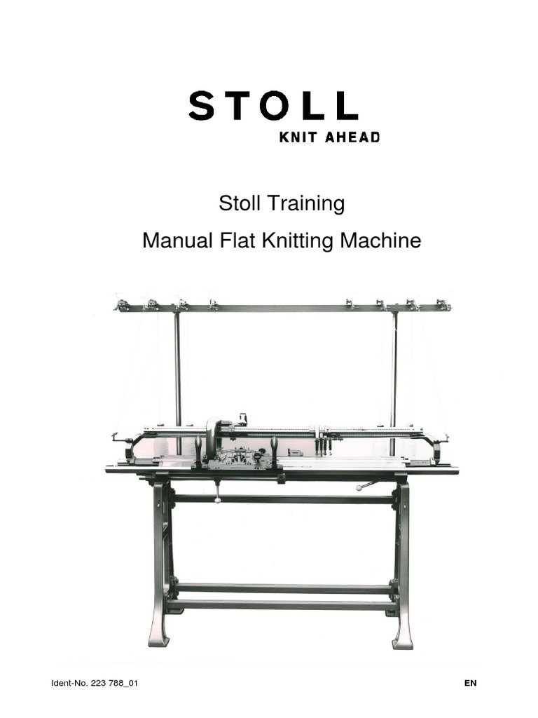 Stoll | PDF | Knitting | Gauge (Knitting)