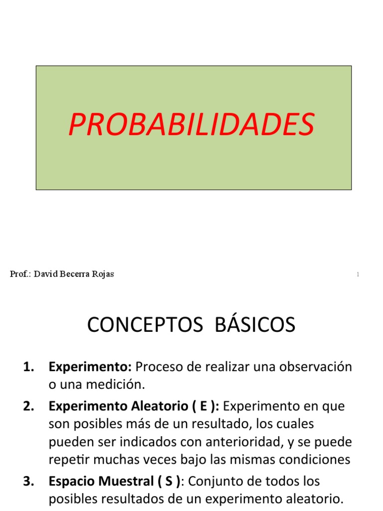 Probabilidades 2022 | Descargar gratis PDF | Probabilidad | Teoría de probabilidad