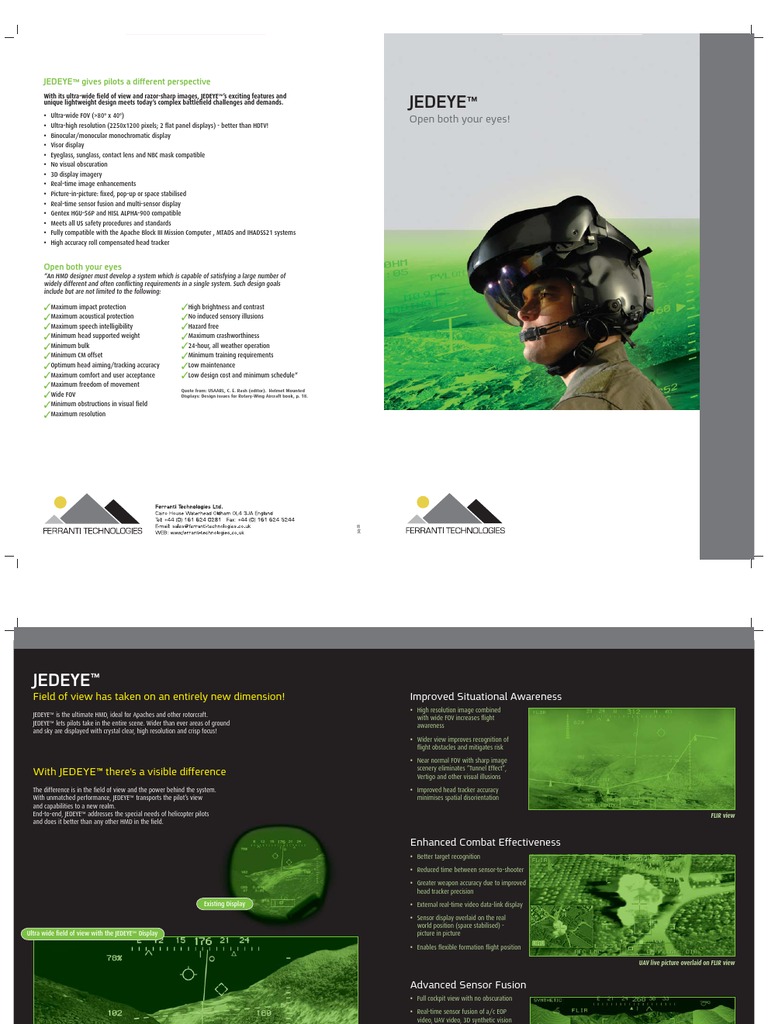 Jedeye | PDF | Field Of View | Imaging