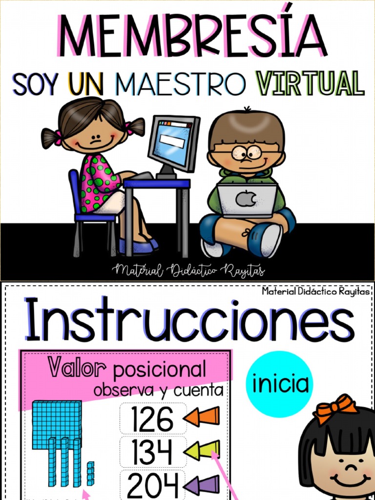 Juego Interactivo. Valor Posicional Hasta 1000 | PDF