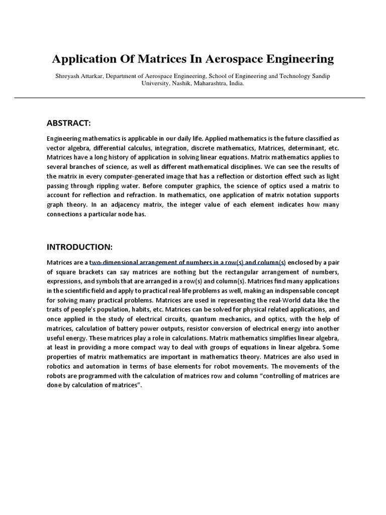 Mathematics | PDF | Matrix (Mathematics) | Mathematics