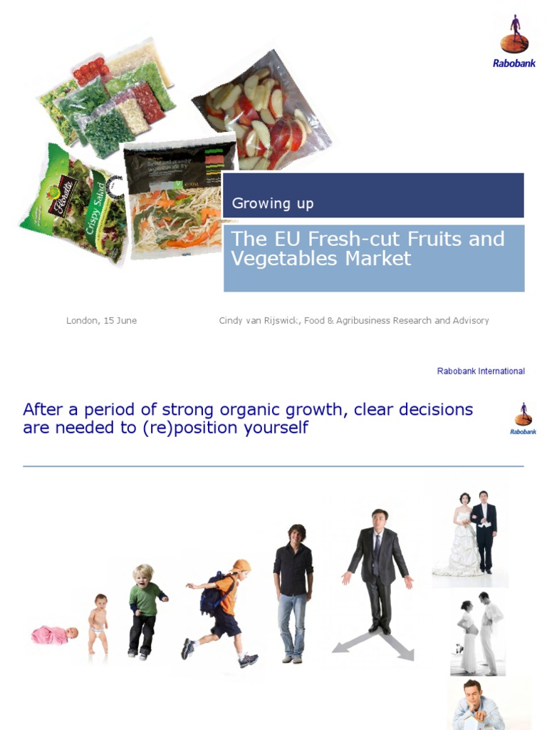 The EU Fresh-Cut Fruits and Vegetables Market | PDF | Foods | Retail The EU Fresh-Cut Fruits and Vegetables Market | PDF | Foods | Retail