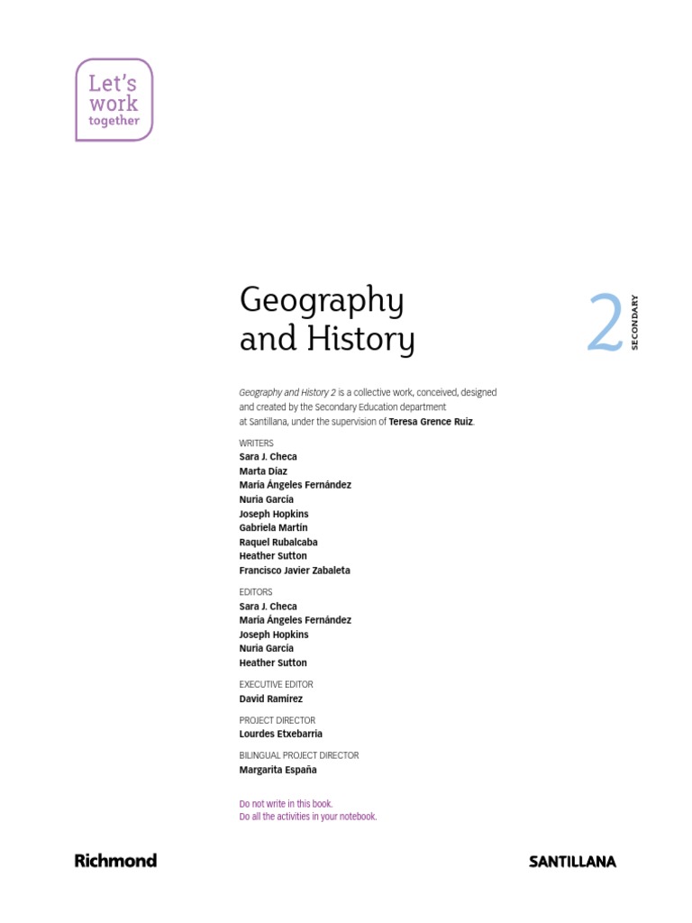 Geography and History 2 ESO (Unit 2. Feudal Europe) Santillana ...