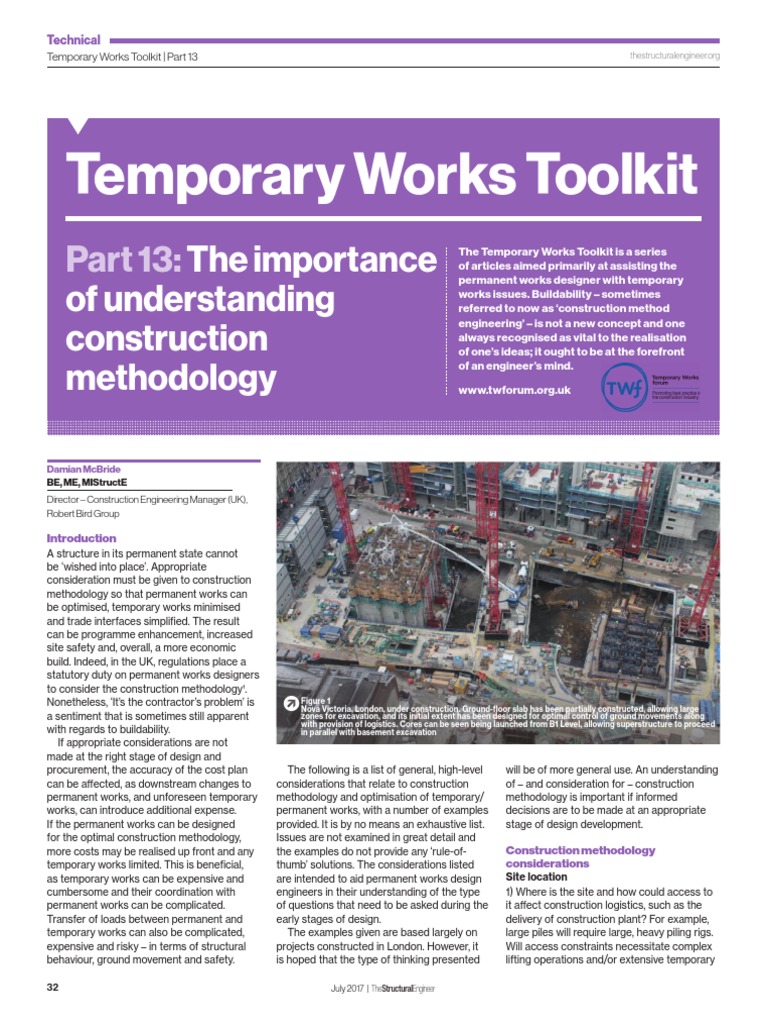 TW Tookit Part 13 - Const Methodology | PDF