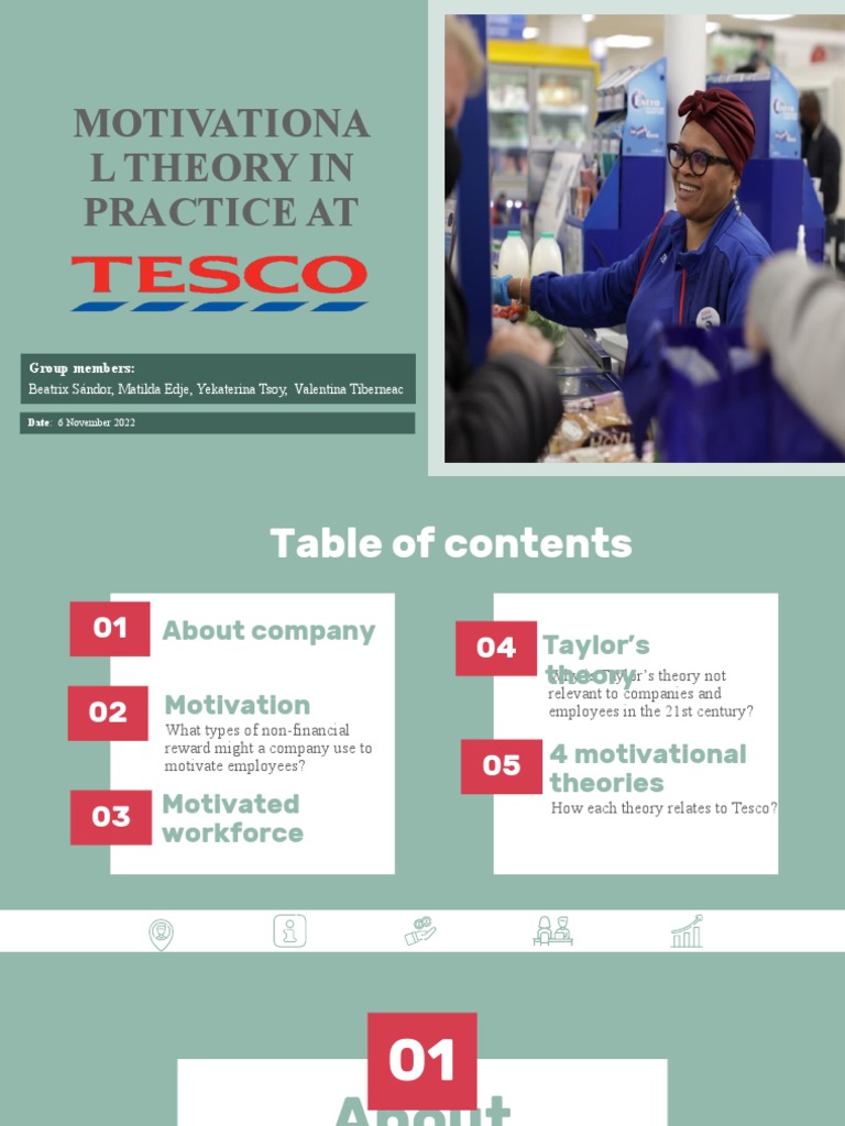Motivational Theory in Practice at TESCO | PDF | Motivational | Motivation