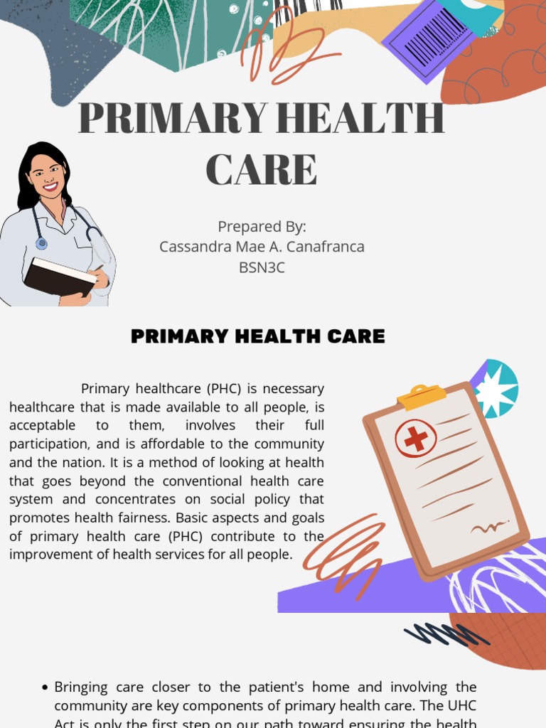 Primary Health Care 1 | PDF | Health Care | Preventive Healthcare