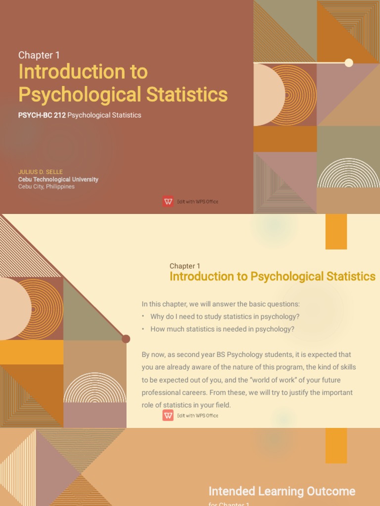 Psych Stats | PDF | Level Of Measurement | Intelligence Quotient
