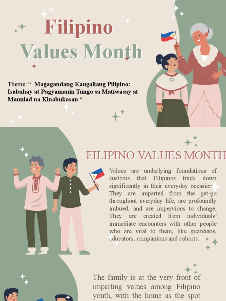 Filipino Values Month | PDF | Cognitive Science | Learning