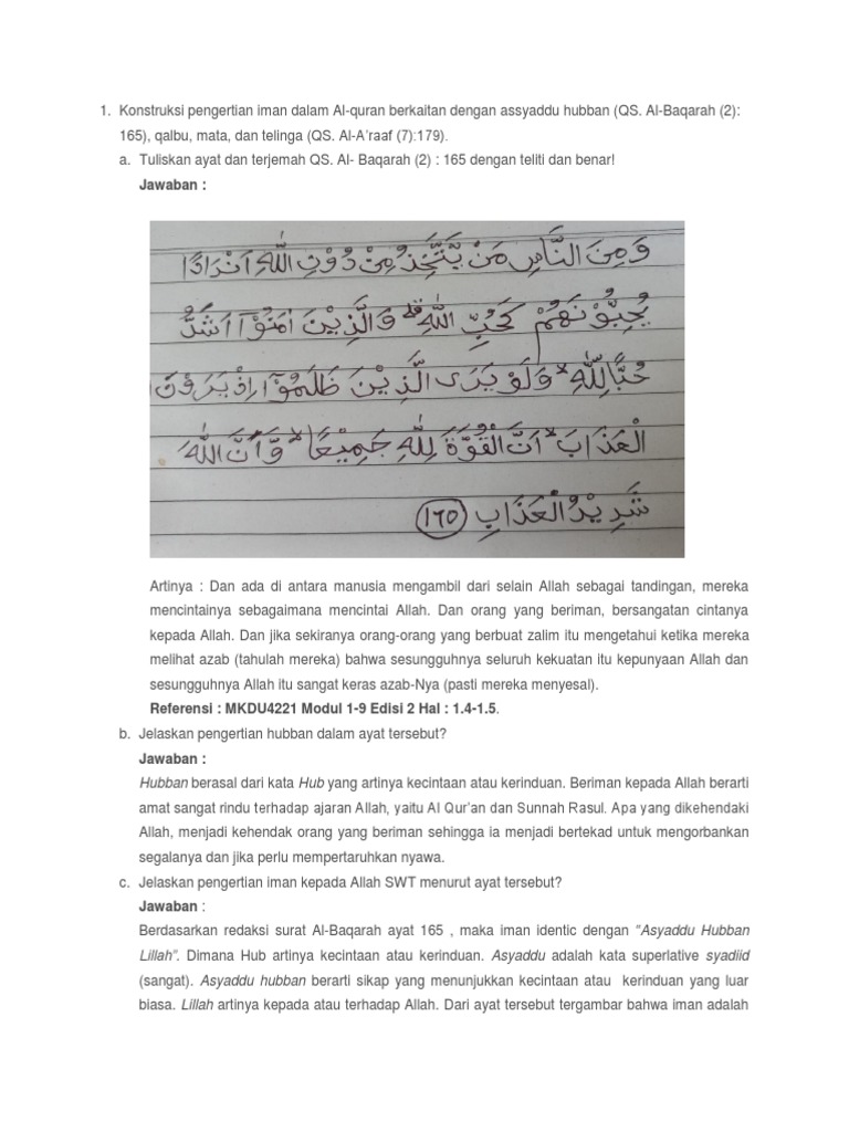 Tugas Tutorial 1 Agama Islam | PDF