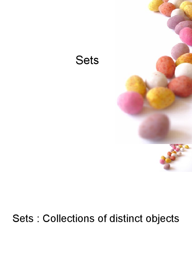 Sets Notes | PDF | Set (Mathematics) | Mathematics