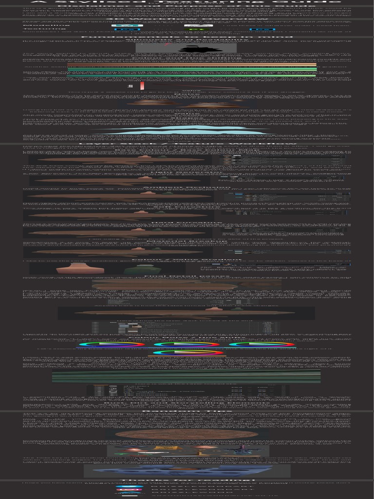 AWStylised Texture Guide | PDF | Color | Texture Mapping