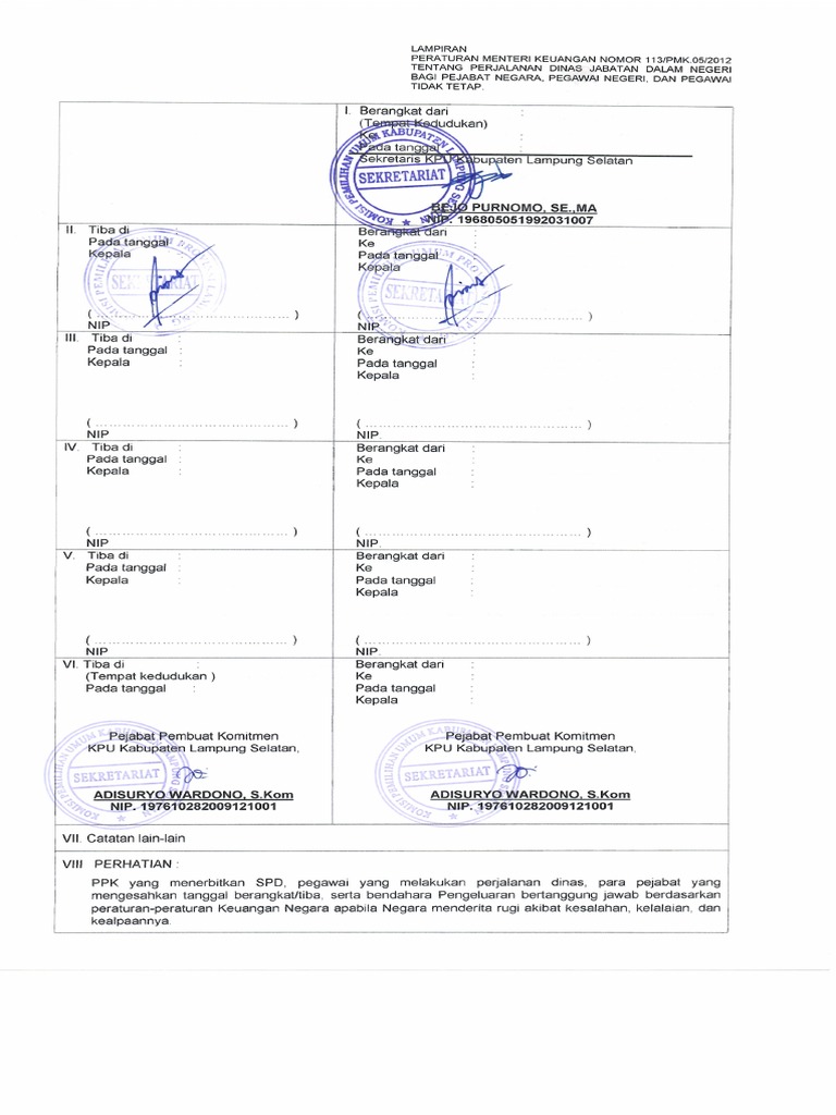 SPD Belakang Scan | PDF