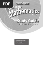 Saxon Math Course 1 Workbook PDF | PDF | Mathematics | Worksheet