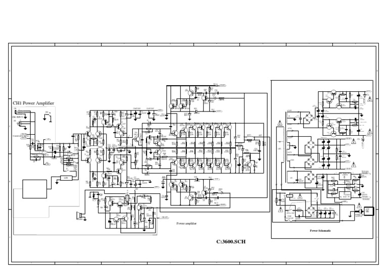 Circuito C3600 SCH | PDF | Electronic Circuits | Electrical Circuits