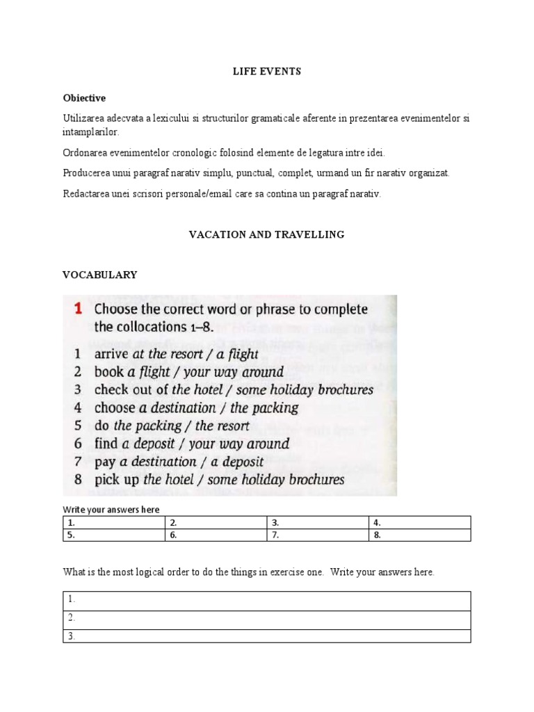 Unit 1 Lesson 1 Part 4 Past Events | PDF | San Diego