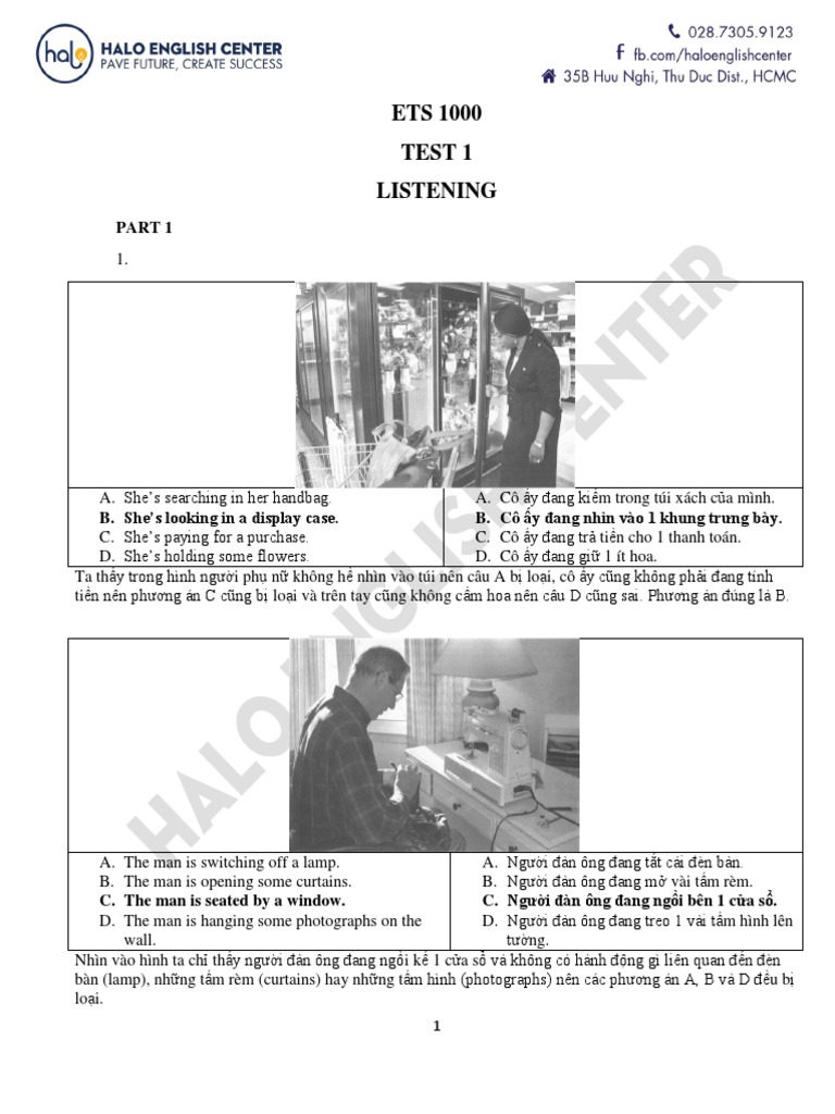 ETS 1000 - Test 1 - LC | PDF