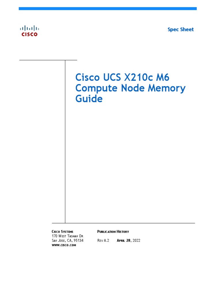 x210c m6 Memory Guide | Download Free PDF | Random Access Memory | Central Processing Unit