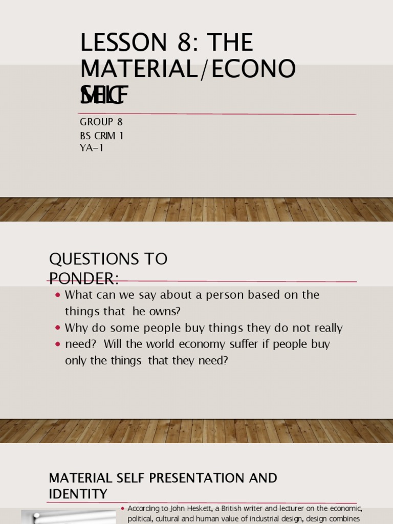 Understanding Materialism and Consumer Culture: How Economic Factors ...