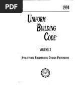 UBC 1997 UBC Code Structural | PDF | Building Code | Roof