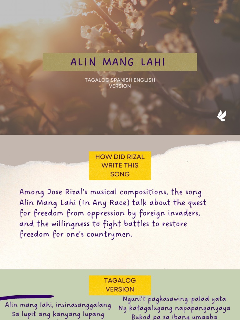 Panuncio PPT Alin Mang Lahi | PDF