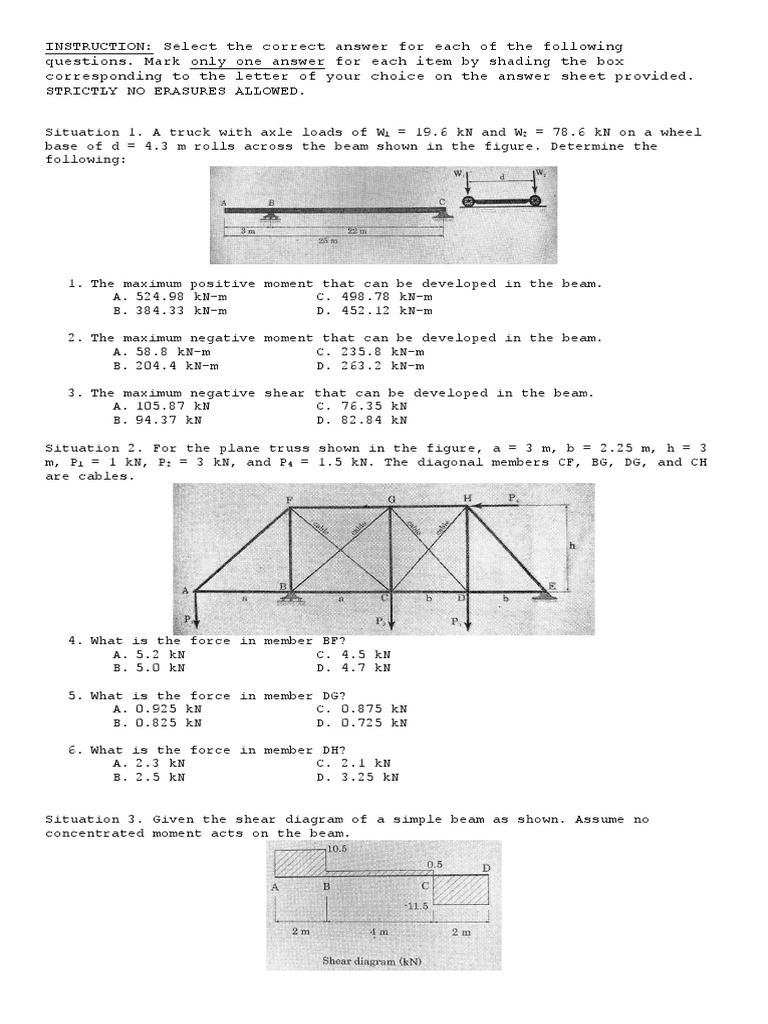 Preboard 2 SEC | PDF | Strength Of Materials | Beam (Structure)